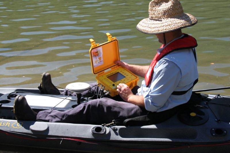 CEEDUCER PRO Survey Single Beam Echo Sounder and GPS